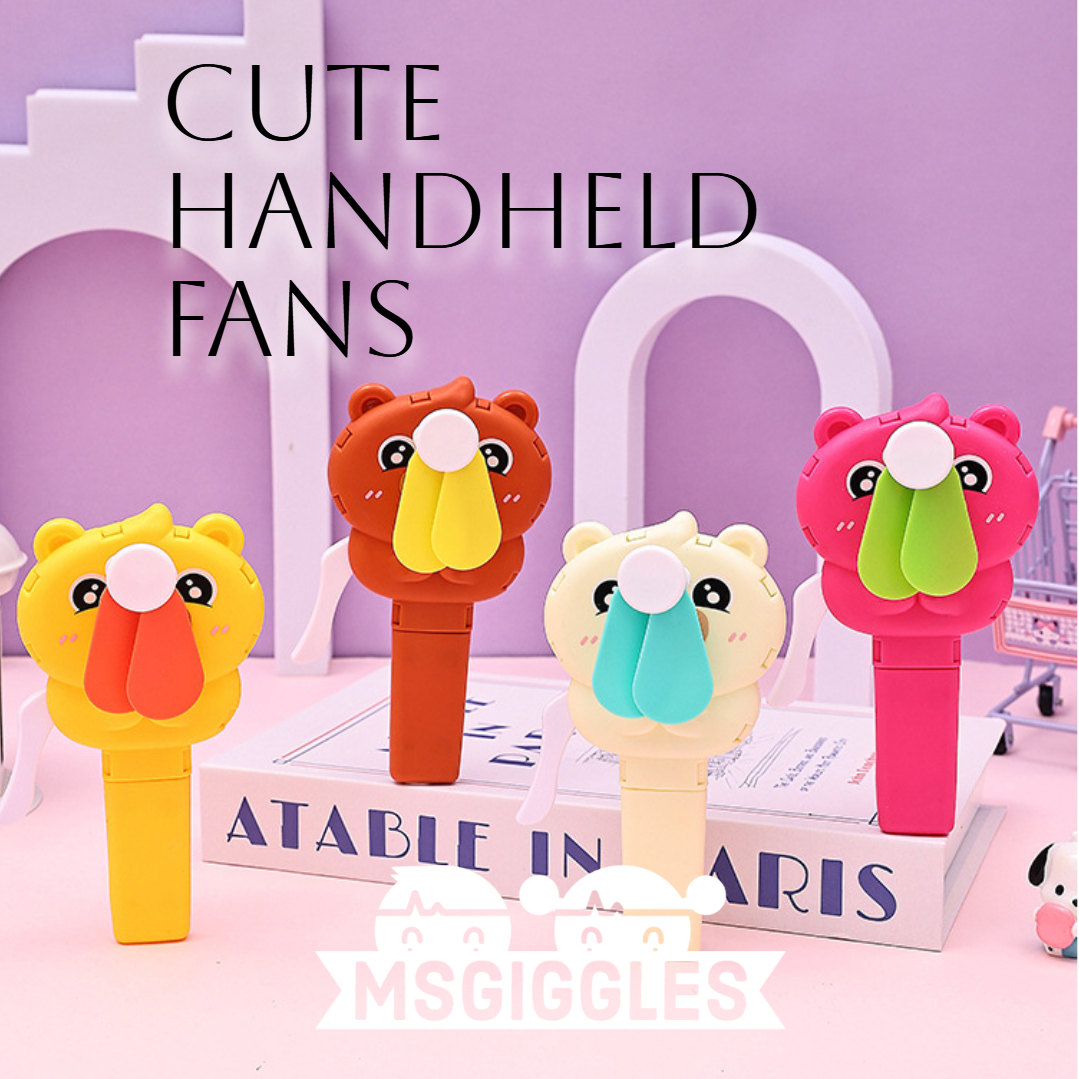 Cute Handheld Fan | MsGiggles Kids
