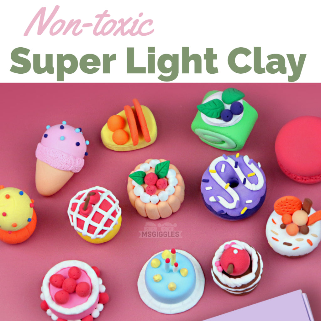 Premium Super Light Clay - Sensory Play, SGS Certified | MsGiggles Kids